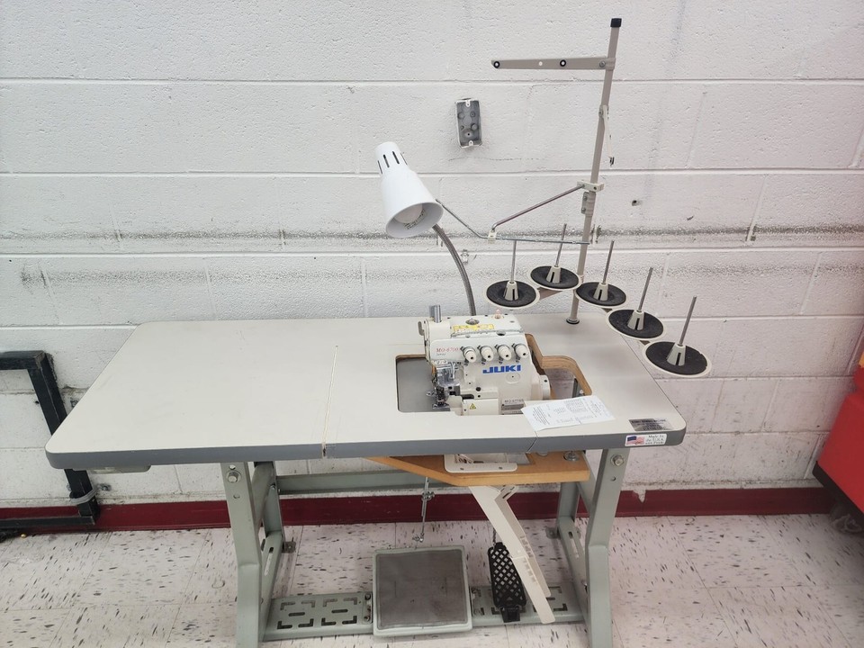 JUKI MO-6700 SERIES HIGH SPEED INDUSTRIAL OVERLOOK SEWING MACHINE | eBay