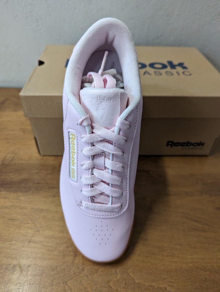 Wmns Reebok Princess Comfy Athletic Casual Shoe / Pink White / GY1193 ...