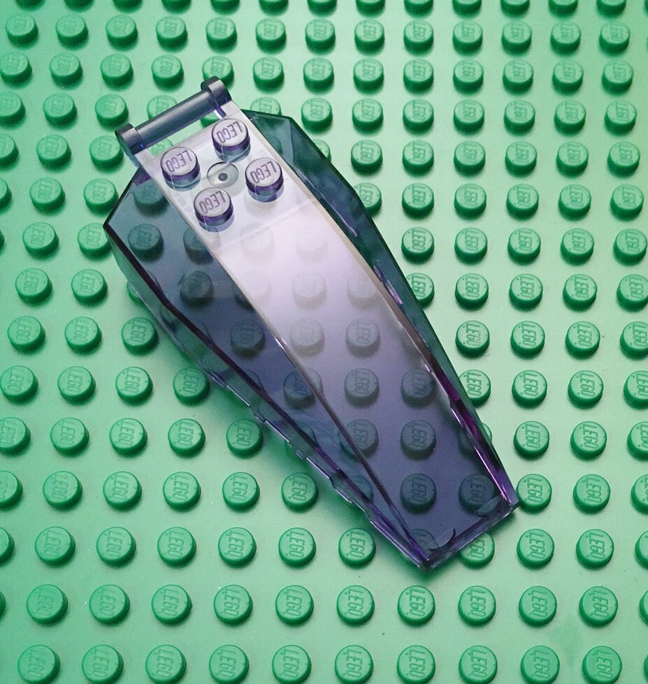 NEW LEGO PARTS - 4x8x2 Translucent Purple Windscreen 8x4x2 - Lot of 2 ...