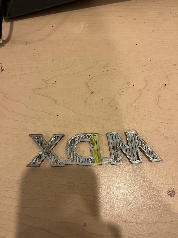 2000-2006 Acura MDX Emblem Letters Logo Badge Nameplate Trunk Gate Rear ...