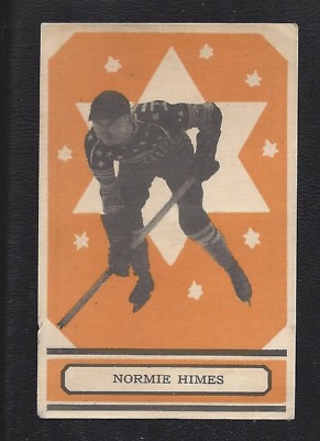 1933 OPC V304A #29 Normie Himes, Vintage New York Americans NHL Hockey ...