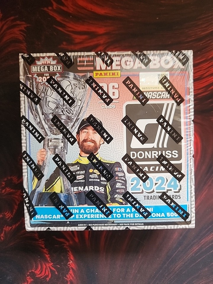 2024 Panini Donruss Nascar Racing Mega Box 2 Autos/Mem-Dale Earnhardt ...