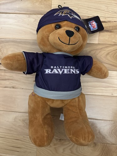 Baltimore Ravens NFL Football Plush Teddy Bear Good Stuff NWT Licensed ...