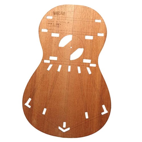 Wooden Classical Guitar Templates Body Template Luthier Supply DIY | eBay