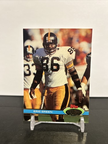 1991 Stadium Club Football Eric Green Pittsburgh Steelers #266 | eBay