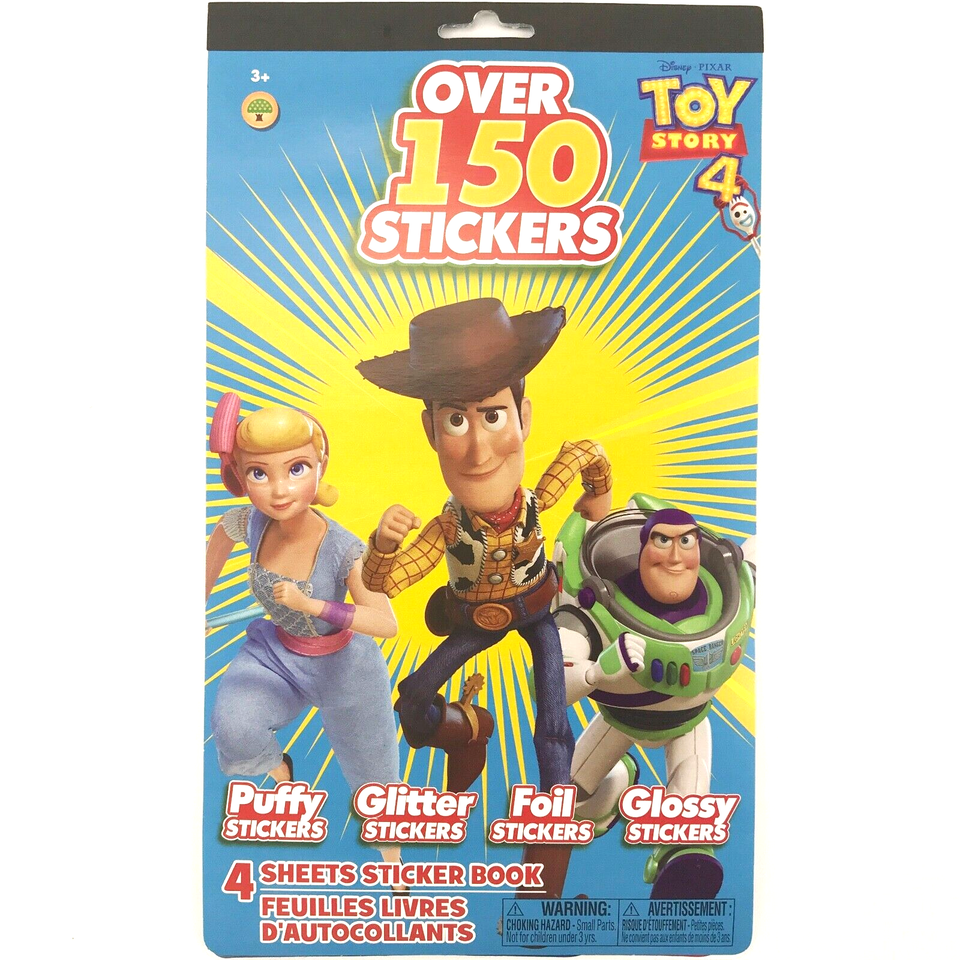 Toy Story Gift Set Disney Tote Stickers Color Book Tin 6 Piece Boy Girl ...