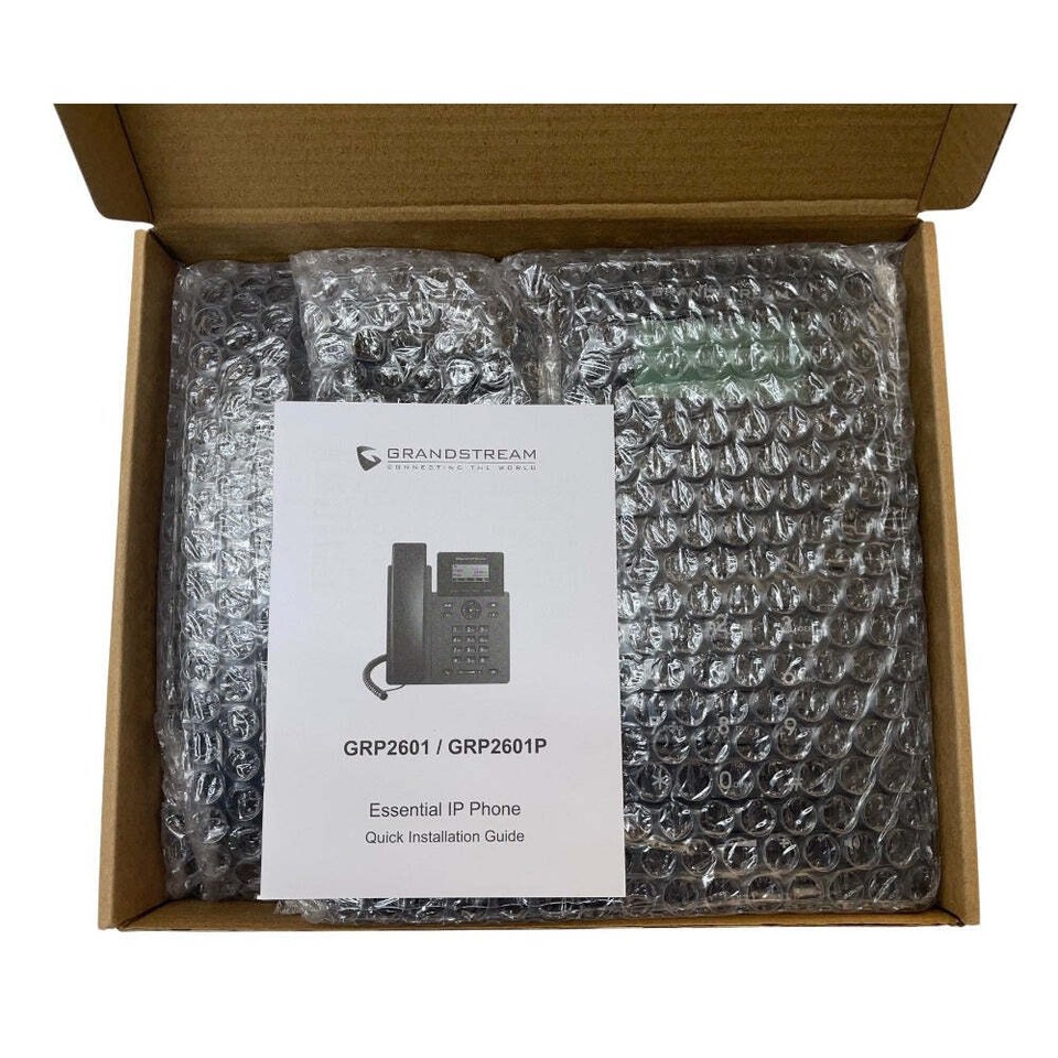 Grandstream GRP2601 IP Phone w/Power Supply - Brand New w/1-Year ...
