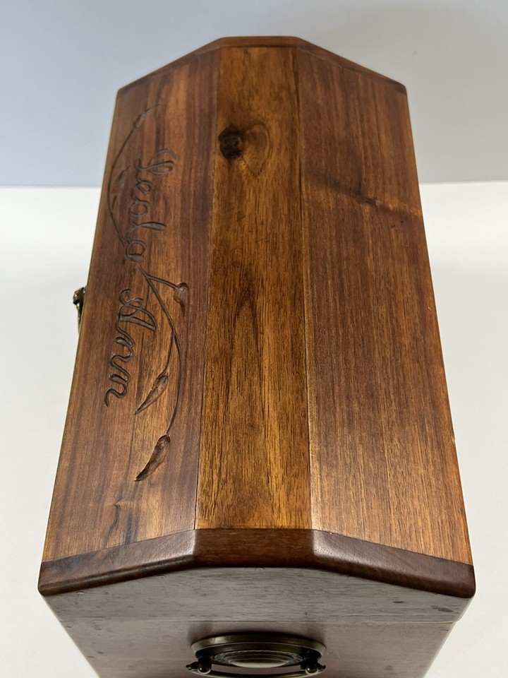 W Dassie Old Wooden Handle Drawer Jewelry Chest Trunk Treasure Handles ...