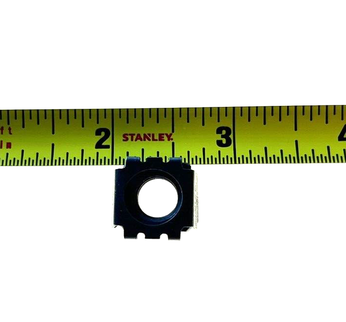 Chrysler Captive Cage Nuts Square Type 3/8-16 Screw Size .660" OD Black ...