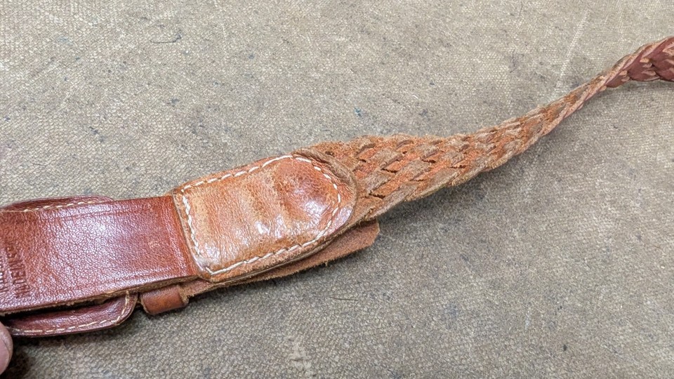 Kassnar Spanish leather braided rifle sling, | eBay
