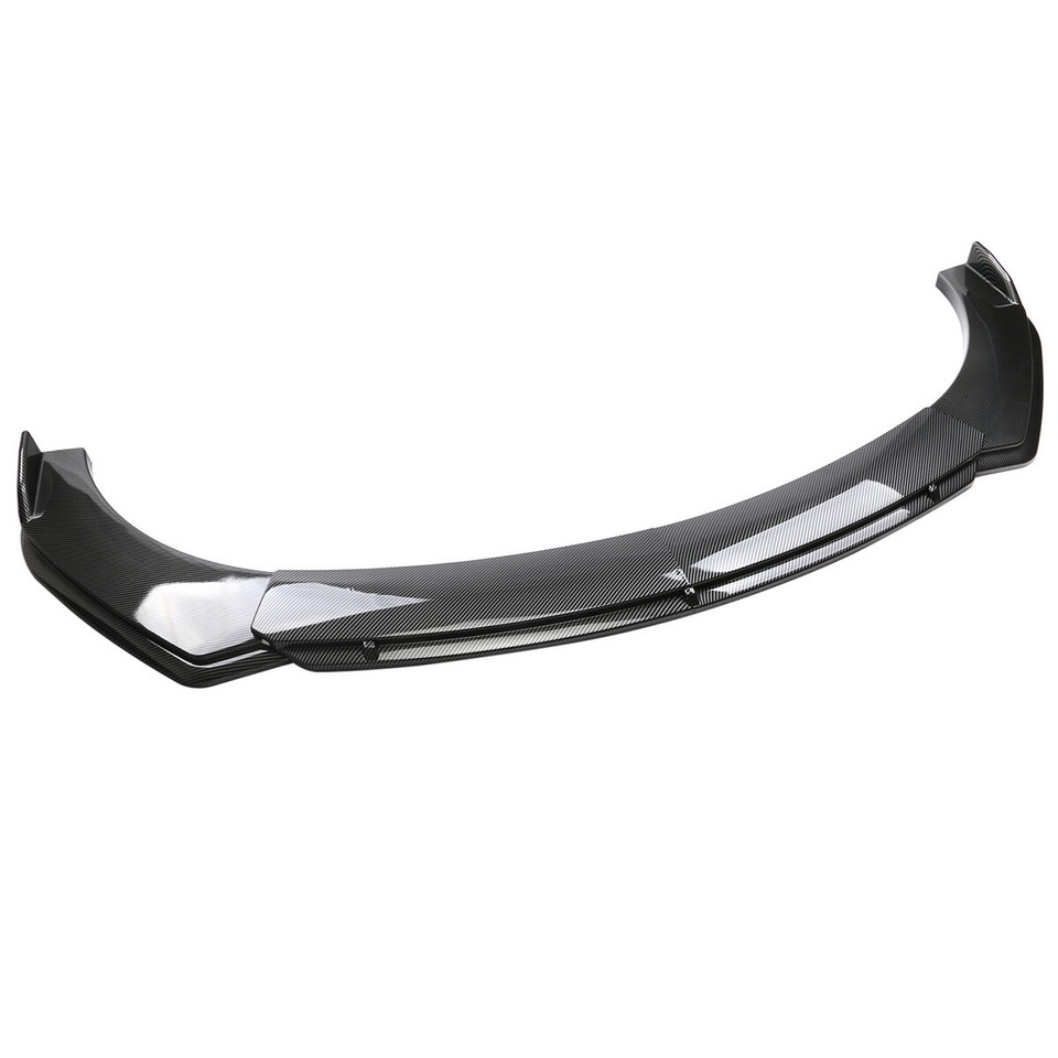 For Mitsubishi Outlander Carbon Fiber Front Bumper Lip Spoiler Splitter ...