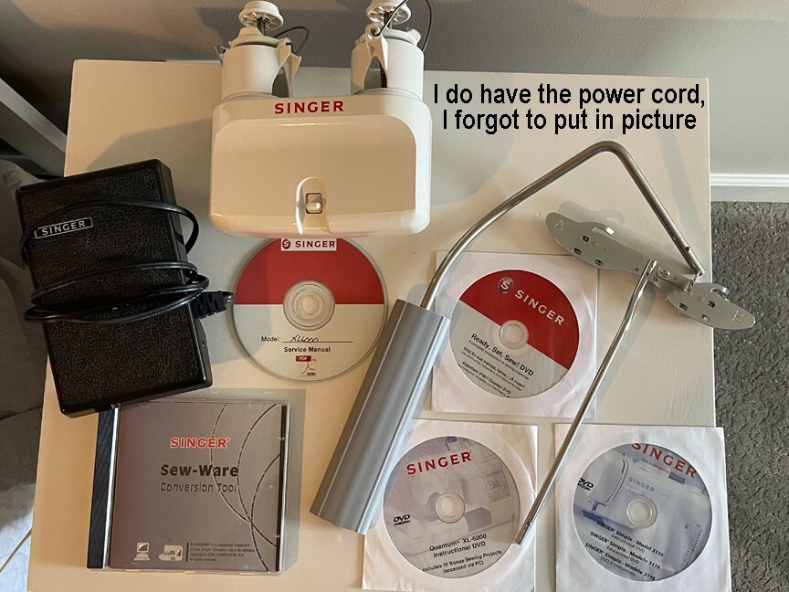 Singer Quantum XL-6000 - Sewing and Embroidery combo | eBay