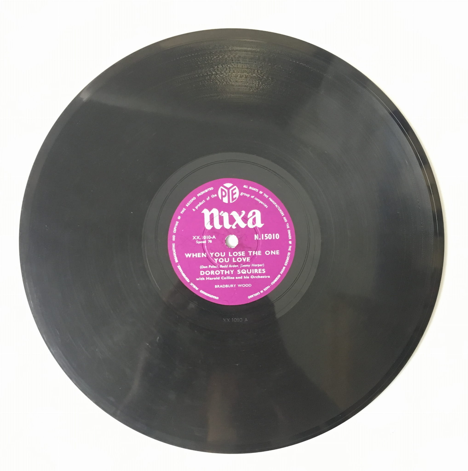 Dorothy Squires In All The World /When You Lose The One You Love N15010 ...