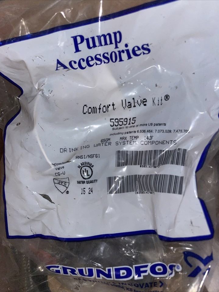 Grundfos 595916 1/25 Horsepower Comfort Series Recirculator Pump, Model ...