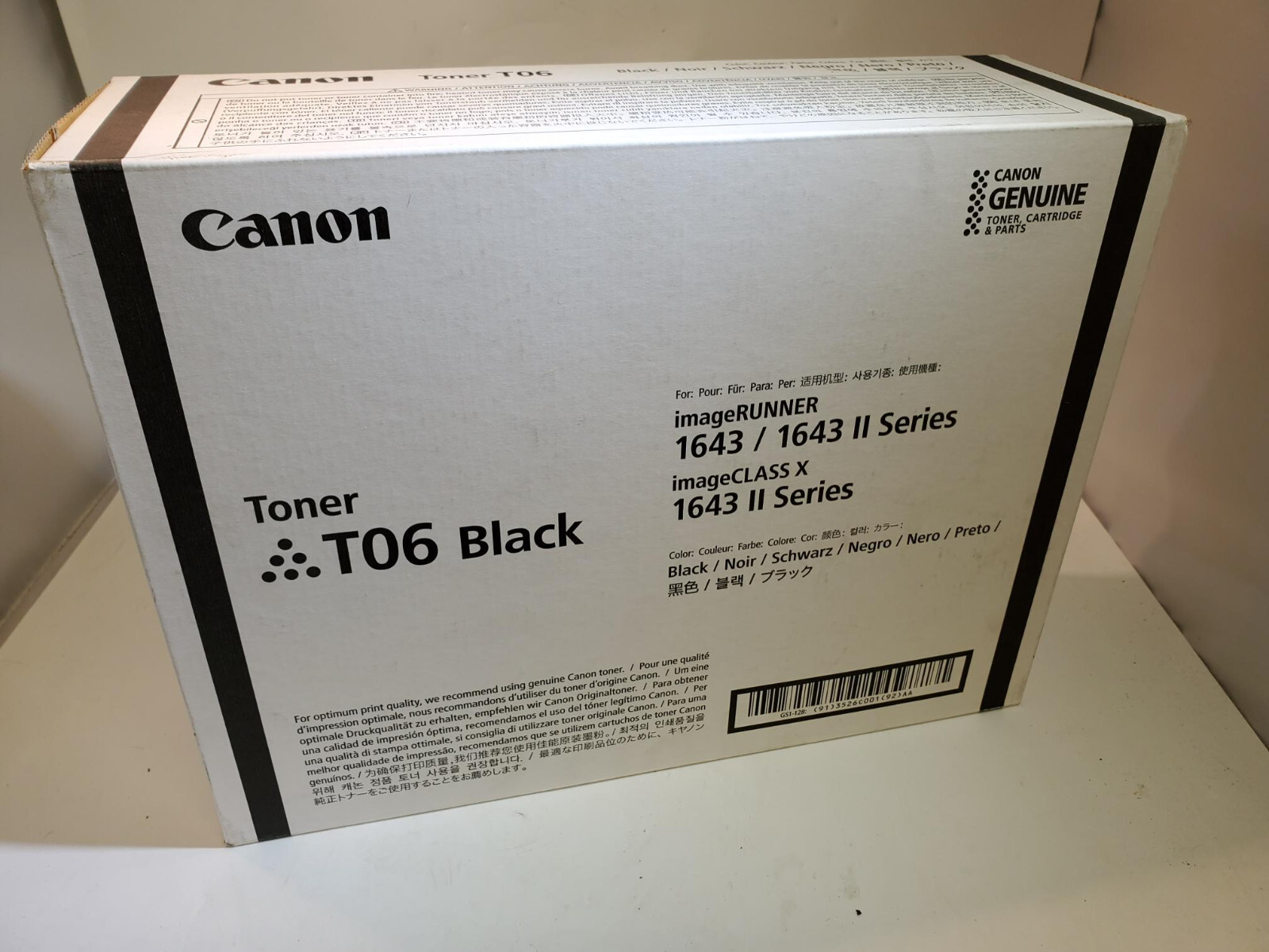 Canon T06 Black Toner Cartridge - CNMT06 for sale online | eBay