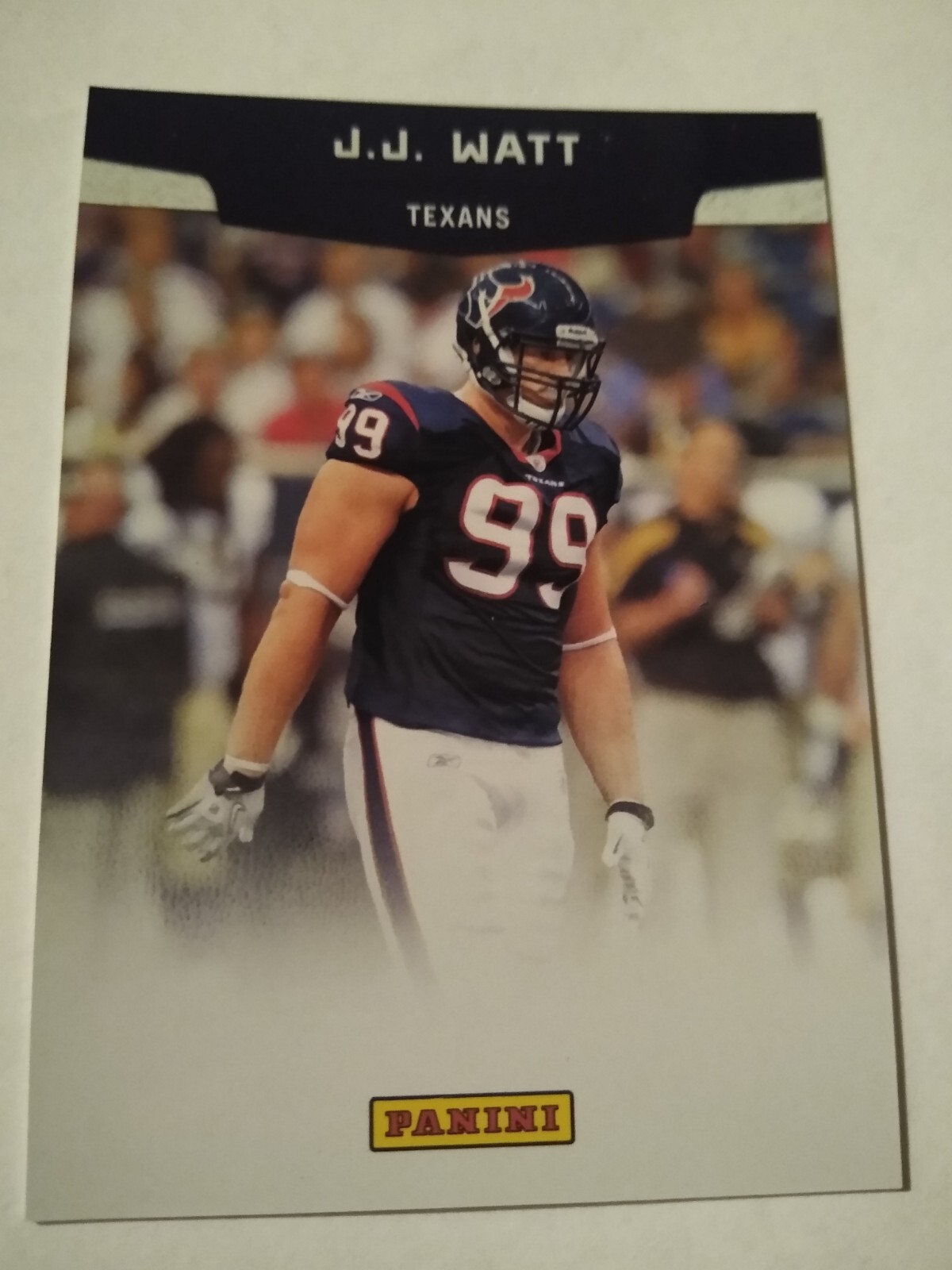 2011 JJ J.J. WATT PANINI NFL ROOKIE CARD RC #JJW HOUSTON TEXANS ...
