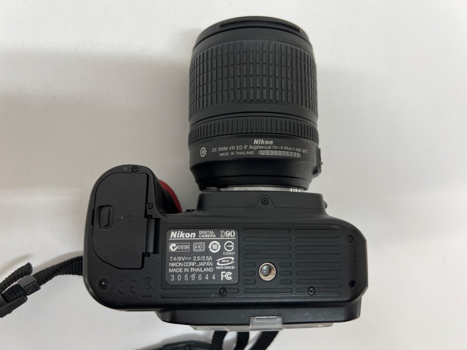 Nikon D90 Black Digital Camera w/3 Lenses in Case (Tested) | eBay