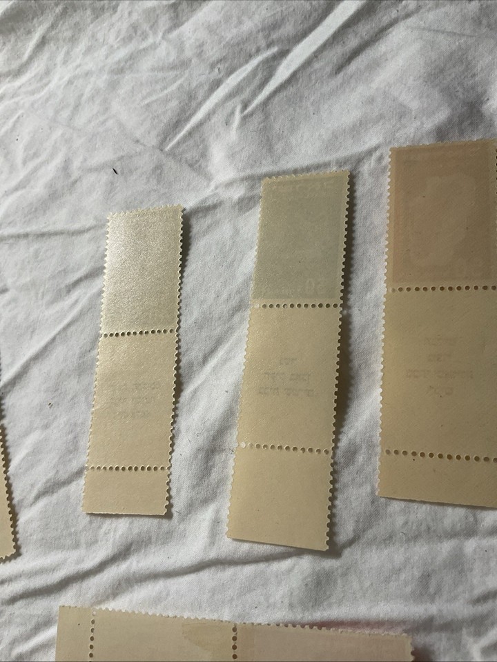 Israel-SCOTT # C1-C6-COMPLETE SET Of 6 Stamps with TABS-MNH-(-Except C5 ...