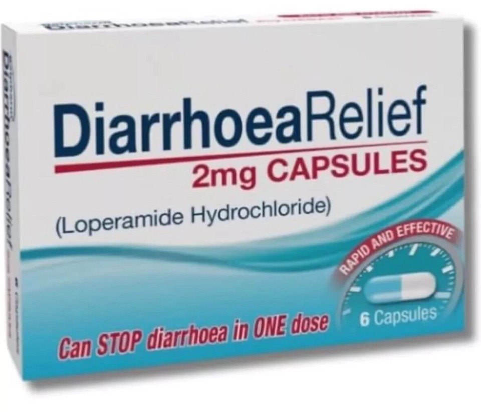 72 Capsule GENERIC - Imodium Diarrhoea Relief 12 X 6 Capsules BRAND MAY ...