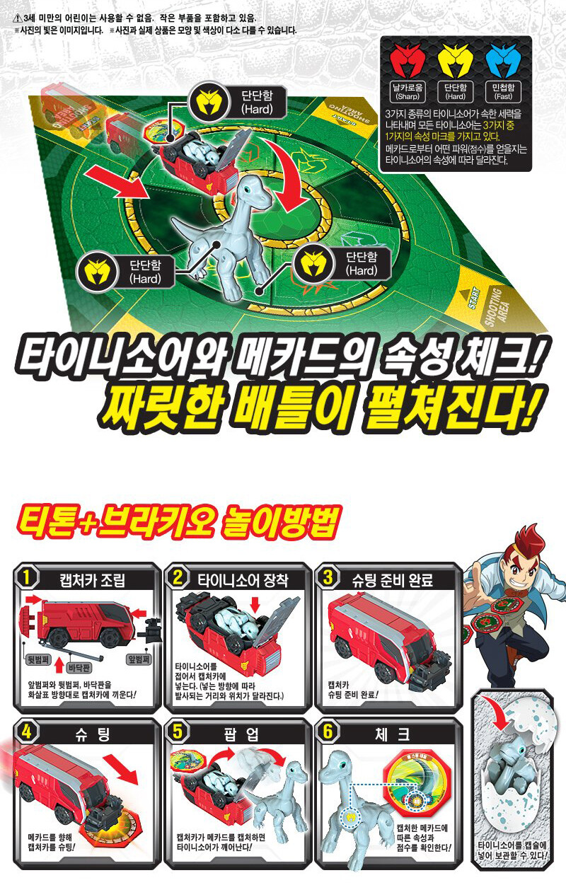 Dino Mecard Capture Car TITHON & BRACHIO Brachiosaurus Transforming ...