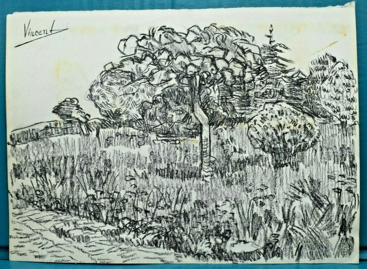 Van Gogh Ink Drawings Vincent Van Gogh | The Harvest (1888) | Artsy