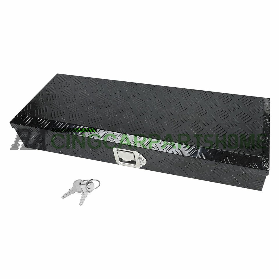 35"×13"×6.4" Aluminum Truck Tool Box Car Trailer Pickup Underbody ...