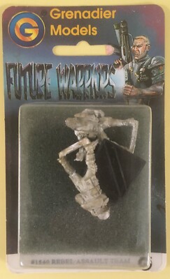 Grenadier Future Warriors # 1540 Rebel Assault Team Sealed pack 1993 ...