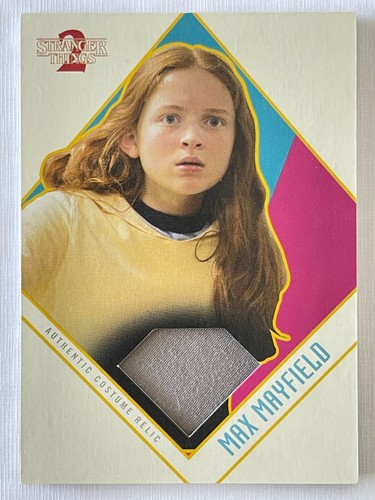 2019 Topps Stranger Things Season 2 Max Mayfield Costume Relic Card CR ...