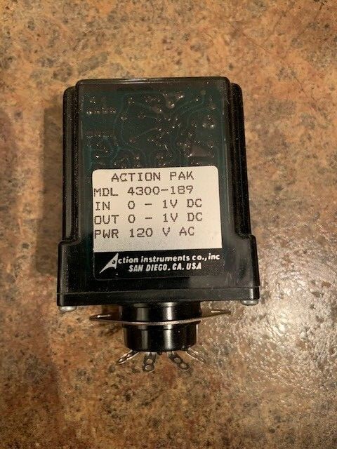 Action Pak DC-Imput Isolating Signal Conditioner AP4300-189 NEW IN BOX ...
