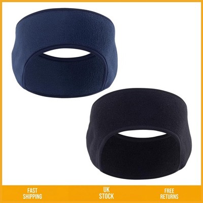Cozy Thermal Polar Fleece Winter Headband Ear Muffs for Men Women Uni ...