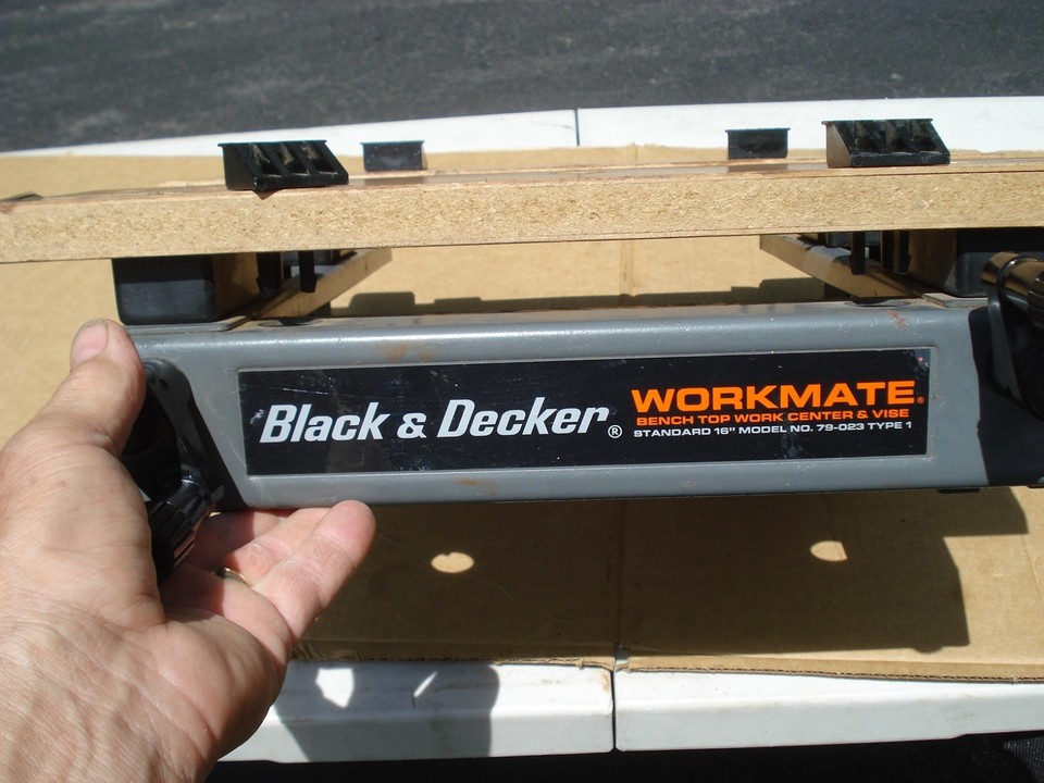 Vintage Black & Decker Workmate Bench Top Work Center & Vise 79-023 ...