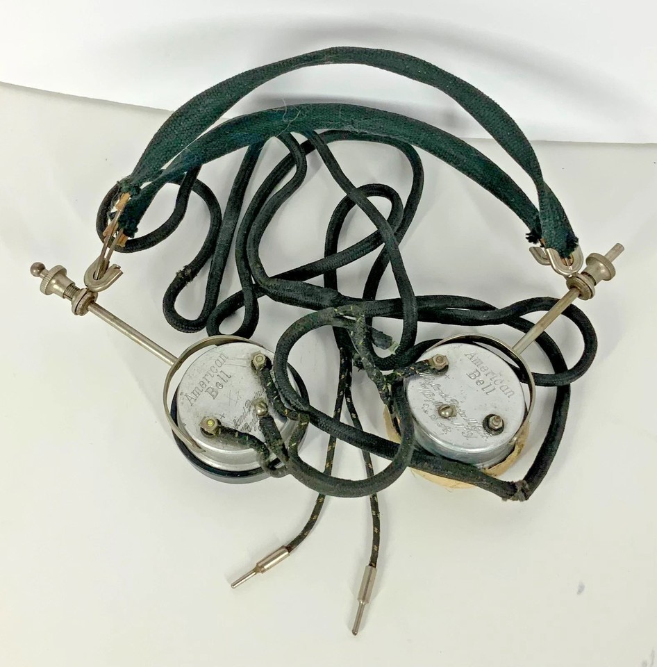 Antique Early 1920s Homemade Crystal Radio Wood Body Plus 3 Sets ...