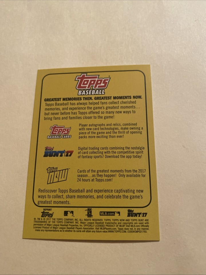 2017 Topps - Rediscover Topps Roberto Clemente #RT-5 | eBay