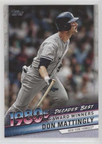 2020 Topps Update Decades Best Award Winners Don Mattingly #DB-38 | eBay