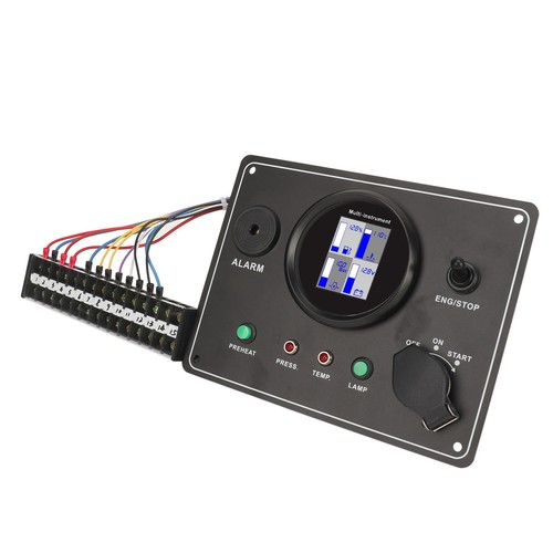 Boat Engine Instrument Panel High Accuracy LED Digital Display Boat ...