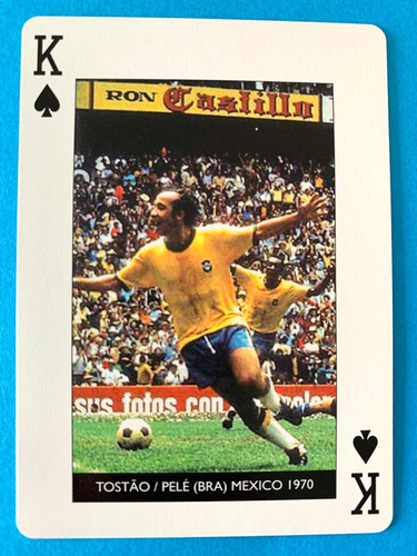 FOOTBALL TOSTAO BRAZIL RARE VINTAGE COLLECTOR 90s ROOKIE CARD WORLD CUP ...