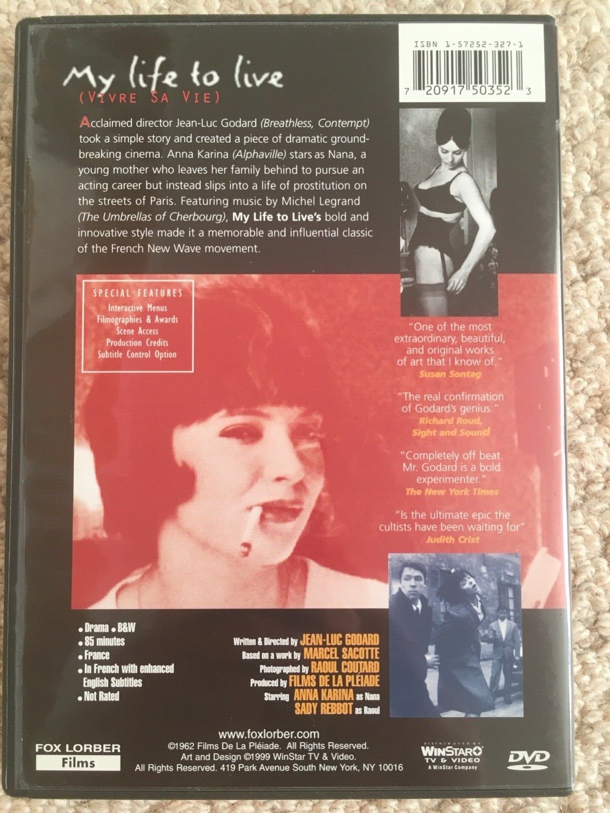 My Life to Live (DVD, 1962) for sale online | eBay UK