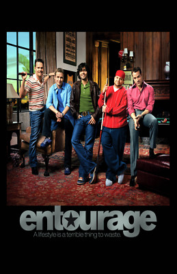Free Same Day Shipping ENTOURAGE Cast Borderless 11x17 Poster | eBay