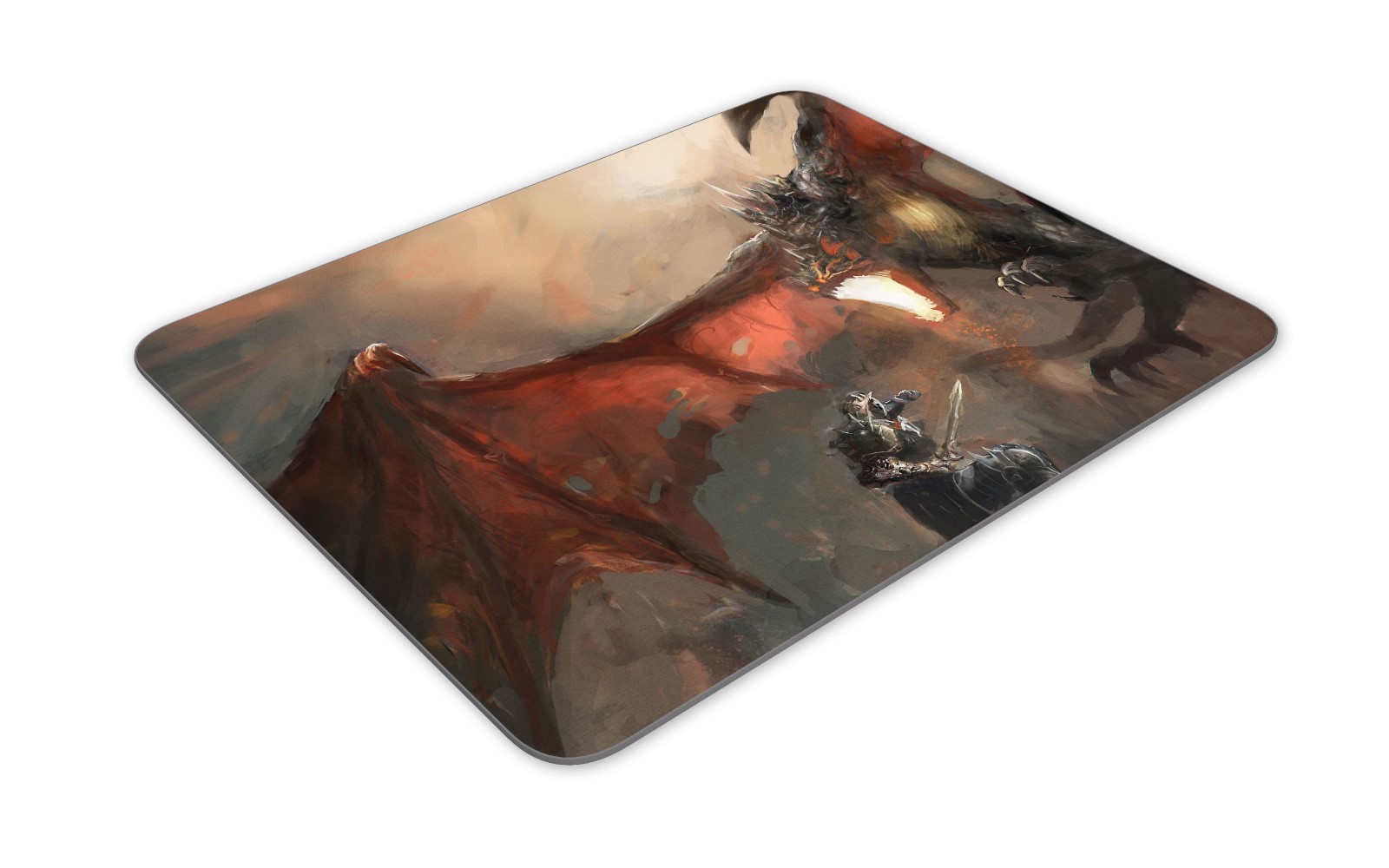 Fantasy Dragon George Knight Cool Mouse Mat Pad - Game Teen Gift ...