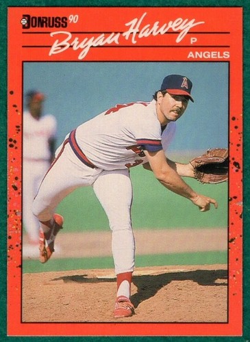 Bryan Harvey - 1990 Donruss #372 - California Angels Baseball Card | eBay
