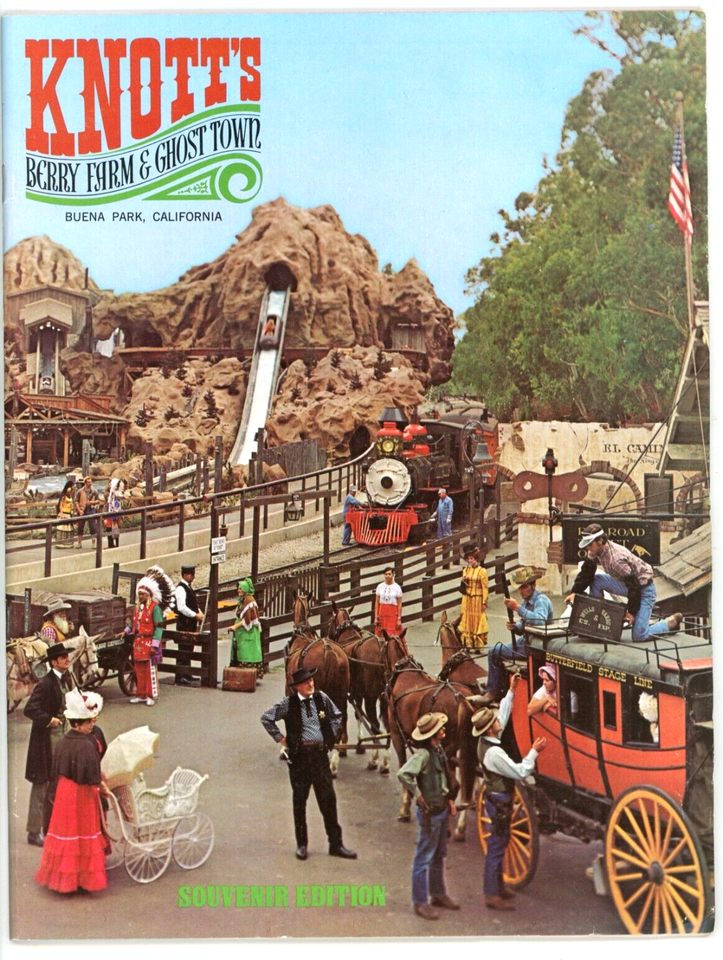 Vintage Knotts Berry Farm Ghost Town Souvenir Edition Guide | eBay