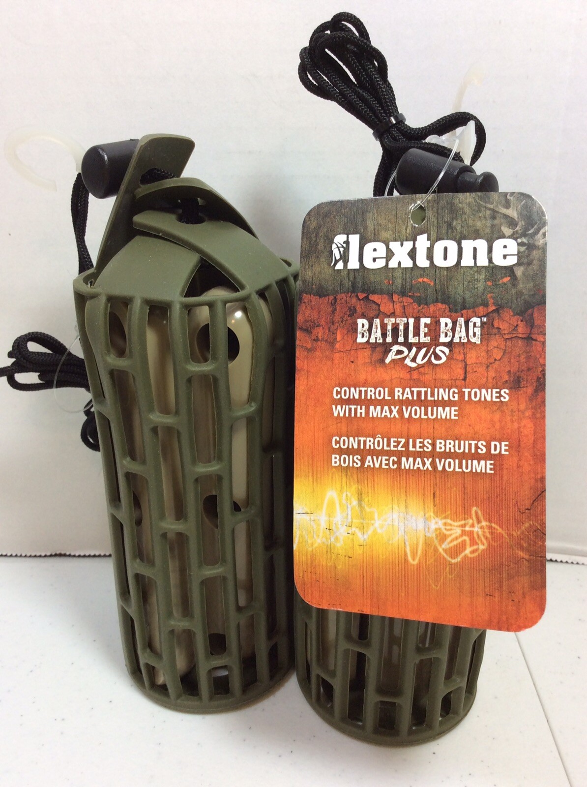 Flextone Battle Bag Plus. Control Rattling Tones With Max Volume! Buck Deer Call | eBay