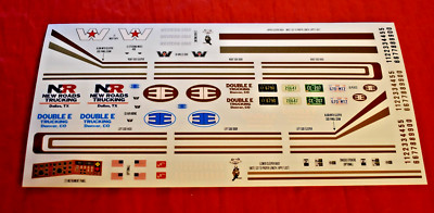 AMT Western Star 4964 Decal Sheet 1/24 | eBay