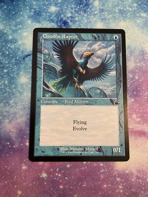 Magic the Gathering Cloudfin Raptor Retro Frame Ravnica Remastered MTG ...