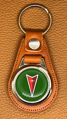 GREEN PONTIAC KEYCHAIN PREMIUM LEATHER 100% HIGH QUALITY | eBay