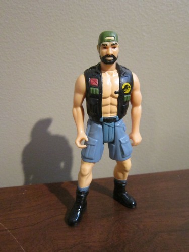 JURASSIC PARK YOUNG TYRANNOSAURUS REX TRACKER ACTION FIGURE T-REX DINO ...