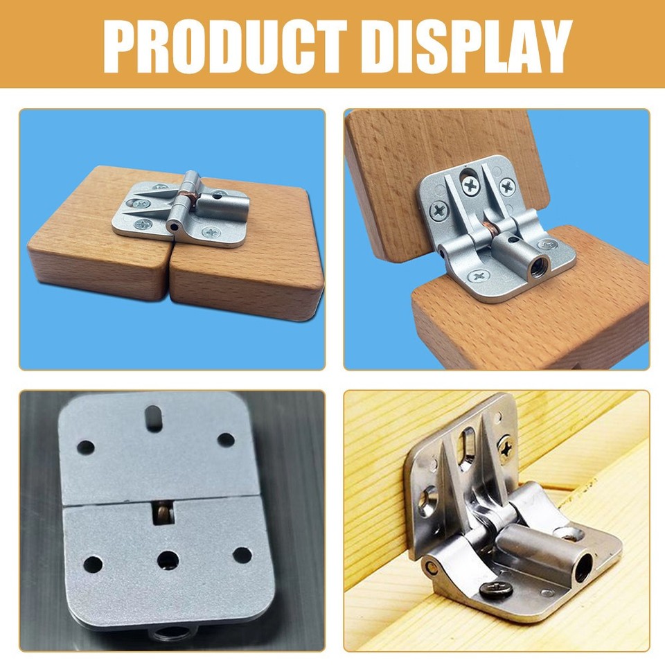 Cabinet Furniture Hinges Table Folding Corner Bench Adjustable Damping ...