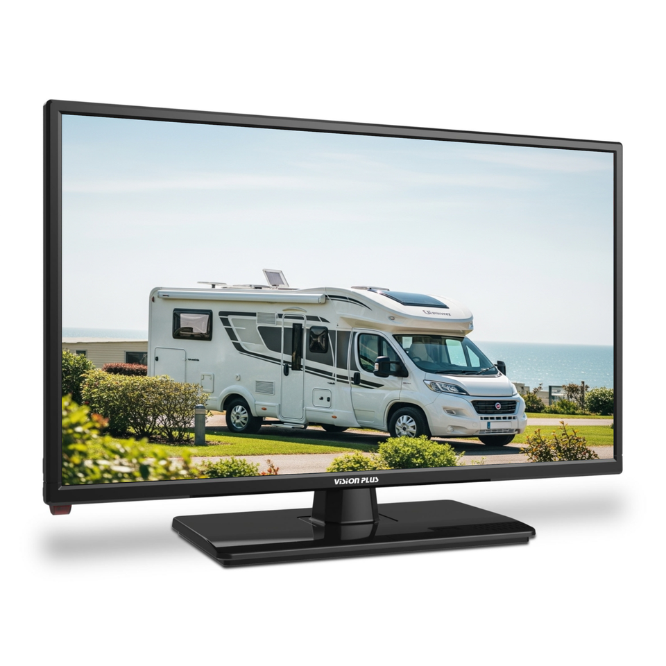 Vision Plus 24 Inch Full HD LED 12 Volt TV with Freeview and Built-in ...