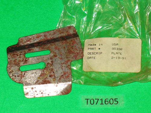 OEM oxidized HOMELITE 95390 inner bar guide shim plate ~ 240, 245 ...