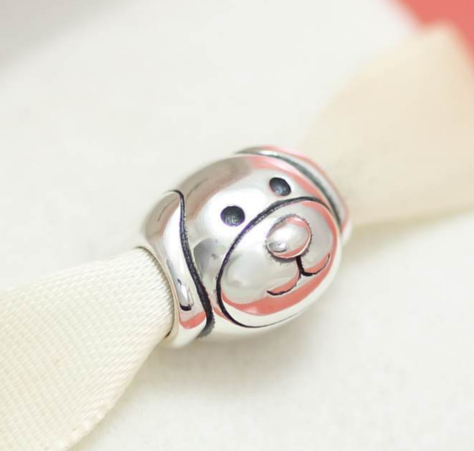* New! Authentic Pandora Devoted Dog 791707 Puppy Charm 5700302357790| eBay